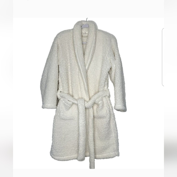 Pottery Barn | Sweaters | Poetry Barn Fireside Robe Os Ivory | Poshmark